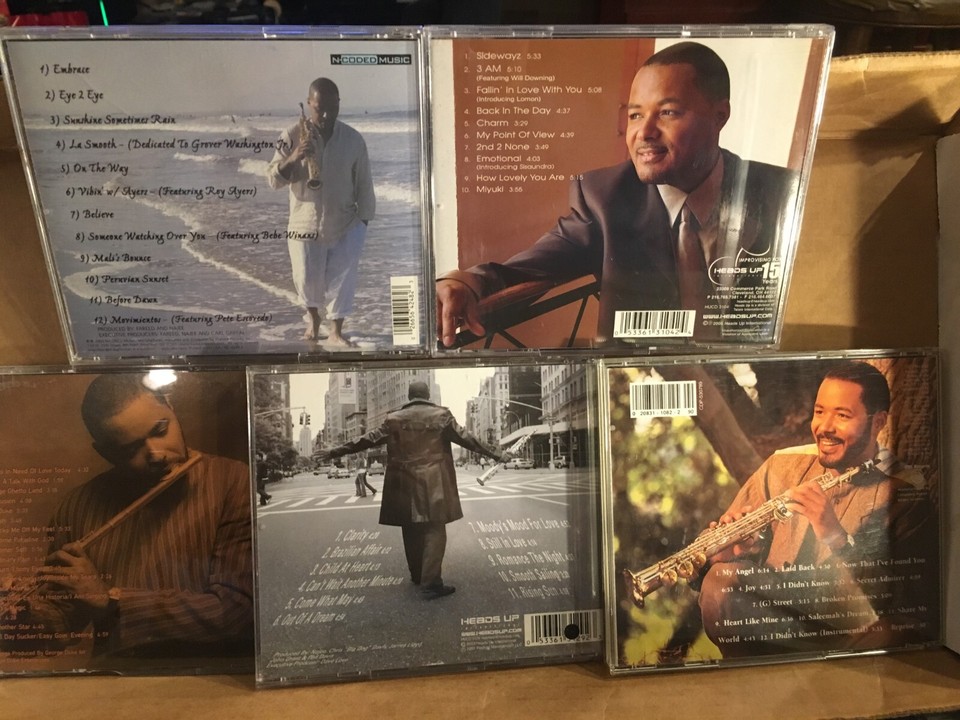 Najee - 5 CD Lot (Embrace, My Point Of View + 3 More) | eBay