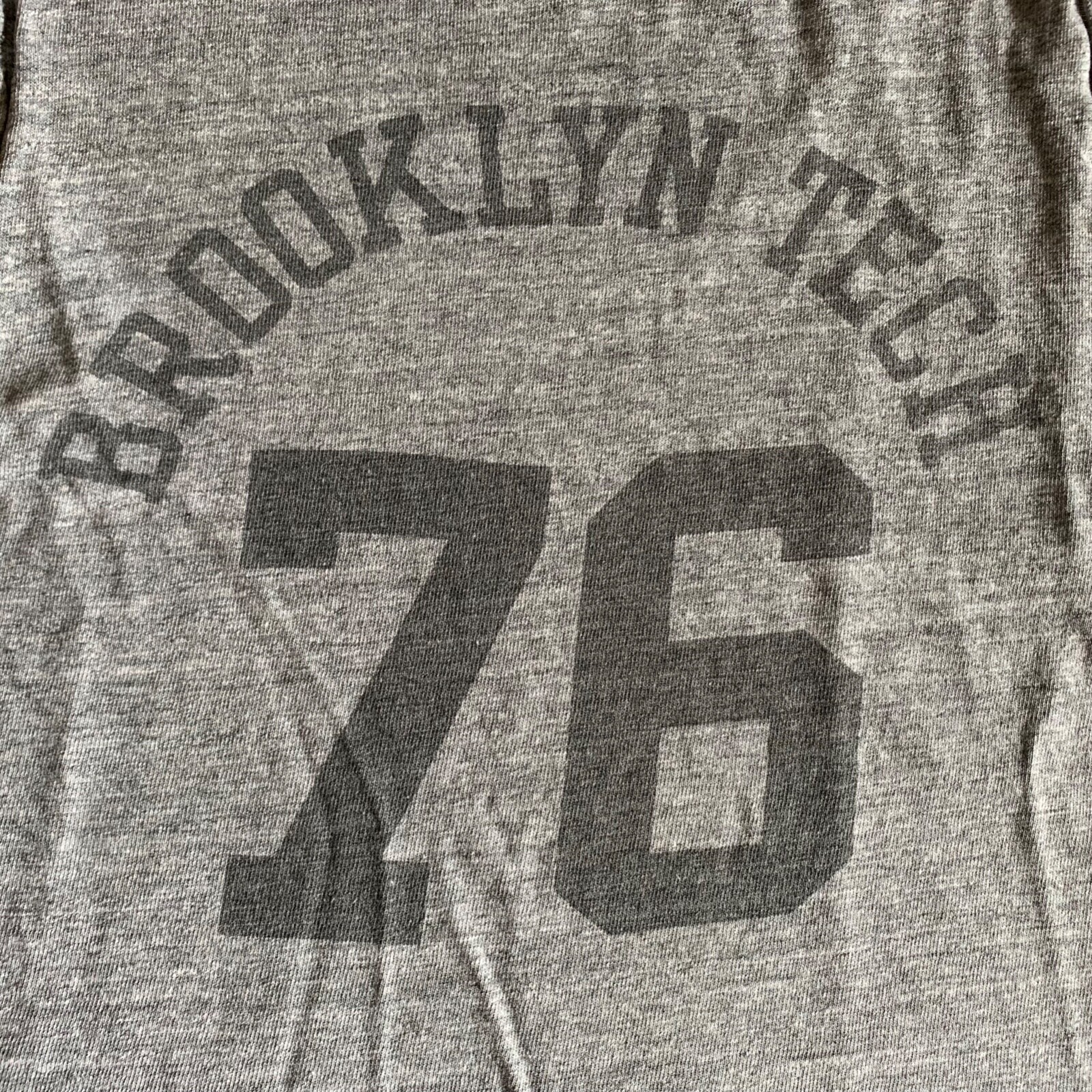 1976 VINTAGE 70s BROOKLYN TECH HIGH SCHOOL RINGER T-S… - Gem