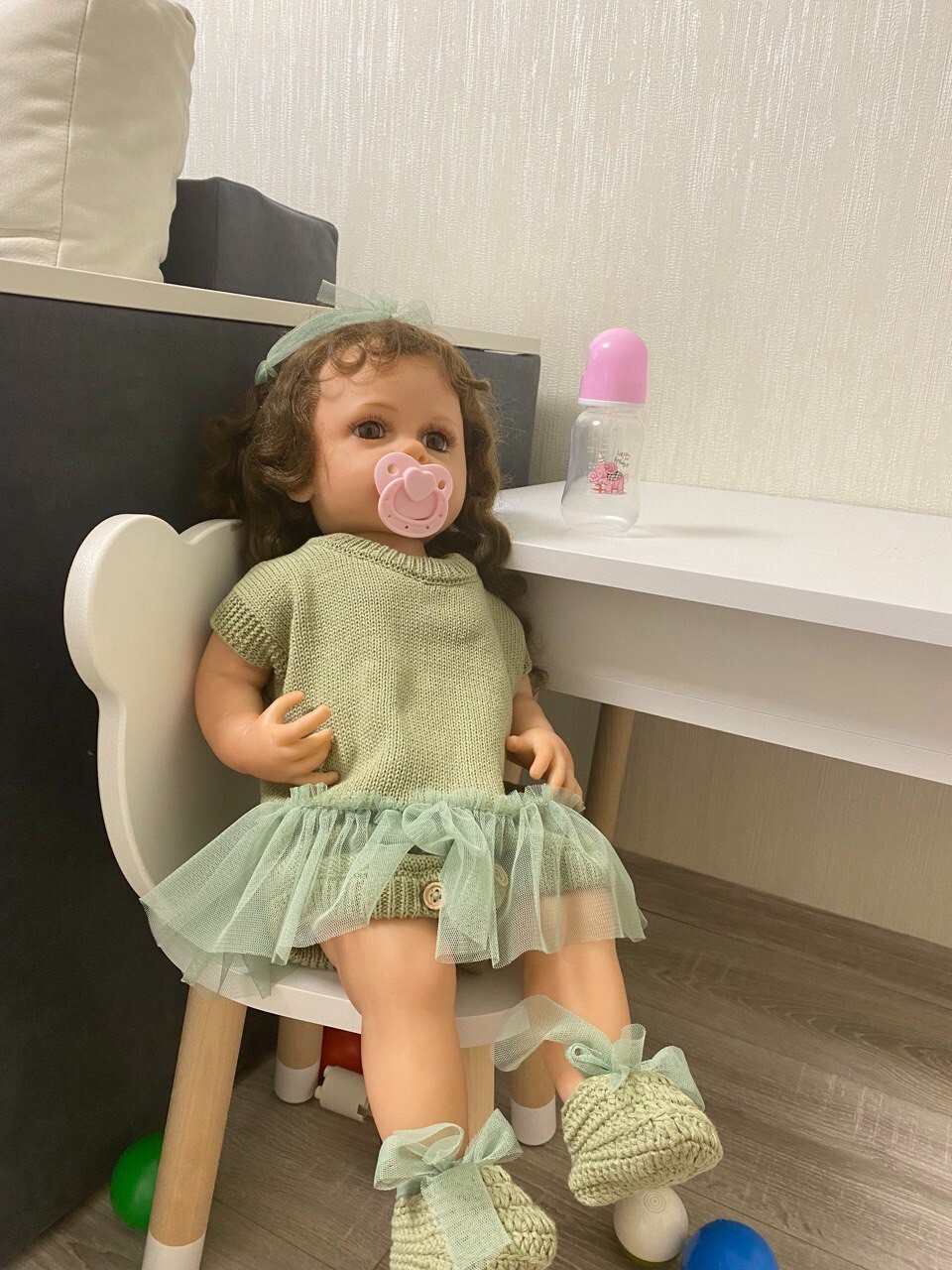 Kaydora Lifelike Realistic 22 Inch Handmade Vinyl Girl Baby Doll for ...