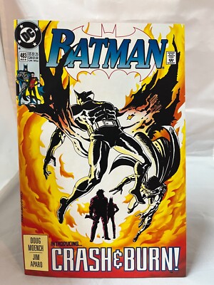DC Comics: Batman #483 Introducing Crash and Burn (1992) MINT/NM | eBay