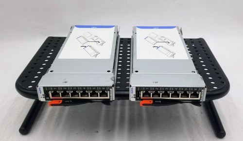LOT OF 2 Nortel 32R1869 EL4512029 BladeCenter 2/3 Copper Gigabit ...