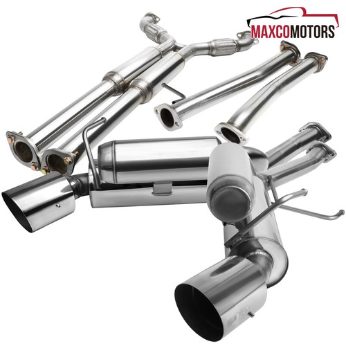 Catback Exhaust Fits 2003-2007 Infiniti G35 2Dr Coupe Dual 4.5" Muffler ...