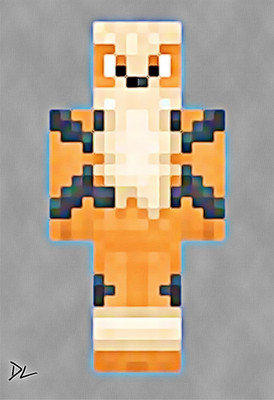Arcanine "Minecraft" Original Pop Art Print - 13 x 19 Poster | eBay