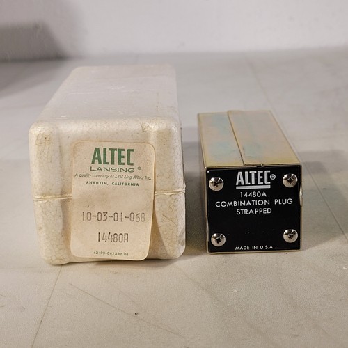 Altec 14480A Combination Plug Strapped 600 Ohm 11-pin Tube Socket ...
