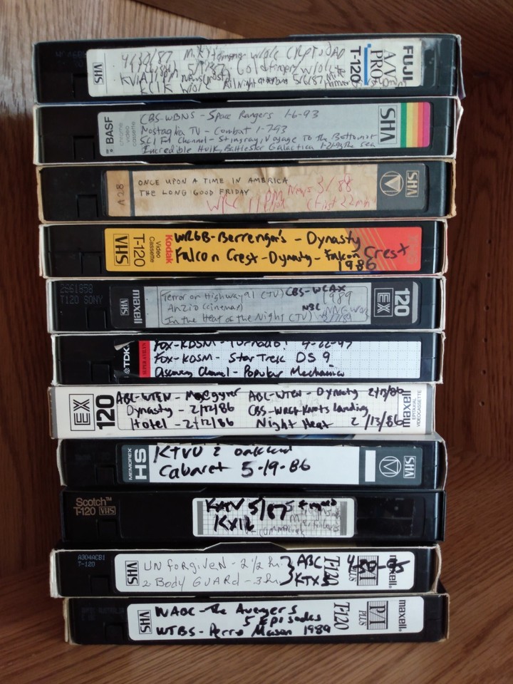 🔴 Blank 11 VHS Tape Lot MEMOREX MAXELL SKC SCOTCH BASF KODAK 🎞️ WOC 📼 ...