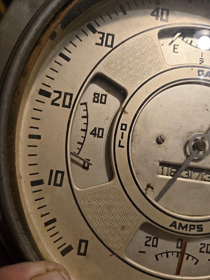 1936 Plymouth speedometer instrument gauge cluster Oem Mopar | eBay