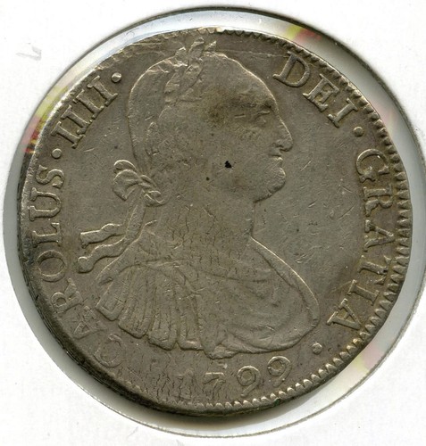 1799 Mexico City Mint Charles IV Silver 8 Reales Coin - Q188 | eBay