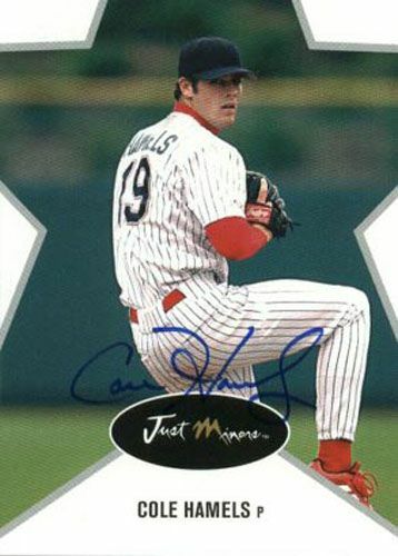 2003 COLE HAMELS Rookie Auto RC Certified low #/d Autograph PHILLIES | eBay