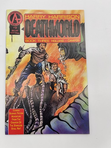 Harry Harrison Deathworld Book Three #3 1991 Comic Adventure Comics F ...
