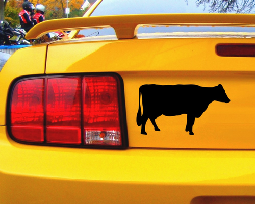 Samunshi Kuh Aufkleber 25 Farben 8 Größen Autoaufkleber Bauernhof ...