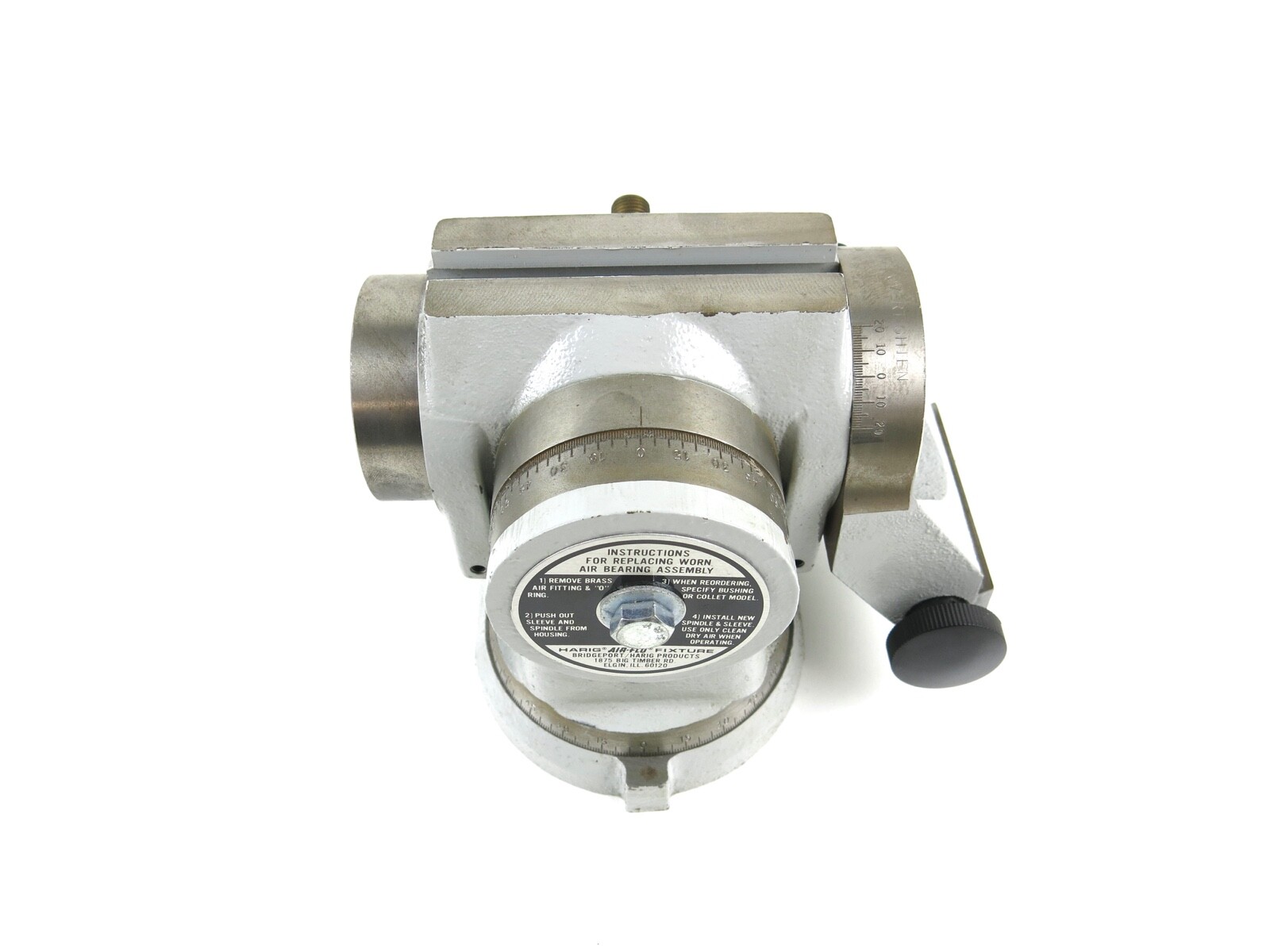 Harig Milling / End Mill Air-Flo Fixture Main Body Assembly Replacement ...