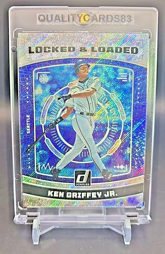 KEN GRIFFEY JR RAINBOW RAPTURE SPARKLE CARD WITH CASE MLB SEATTLE ...