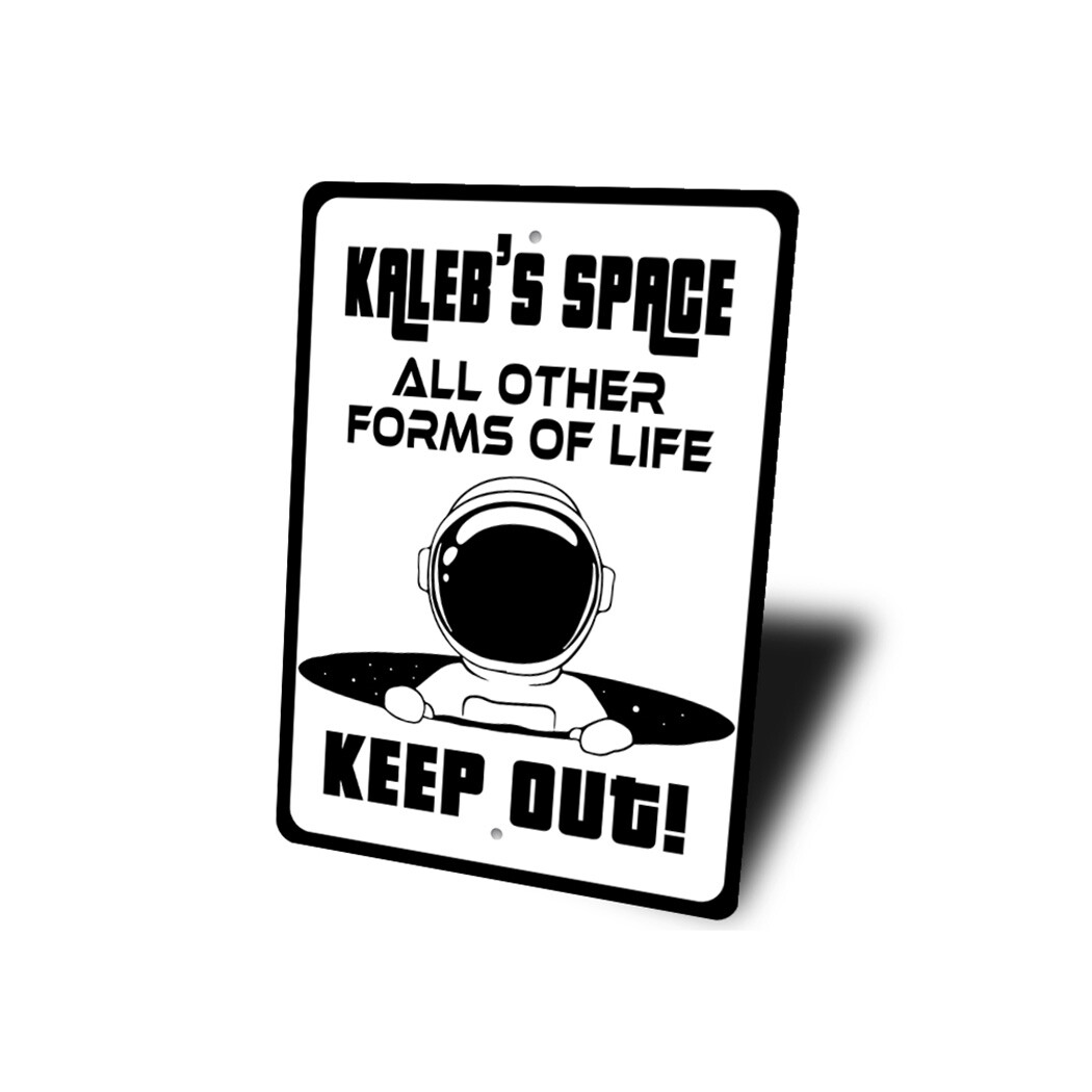 Custom Kids Space Room Metal Sign | eBay
