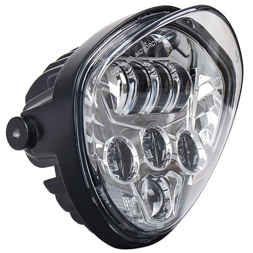 For Yamaha Stryker V-Star 650 1300 7" Motorcycle LED Headlight Hi/Lo w ...