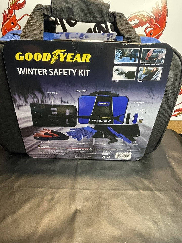 NEW! Goodyear Winter Safety Kit Multi Functional Emergency Kit | eBay