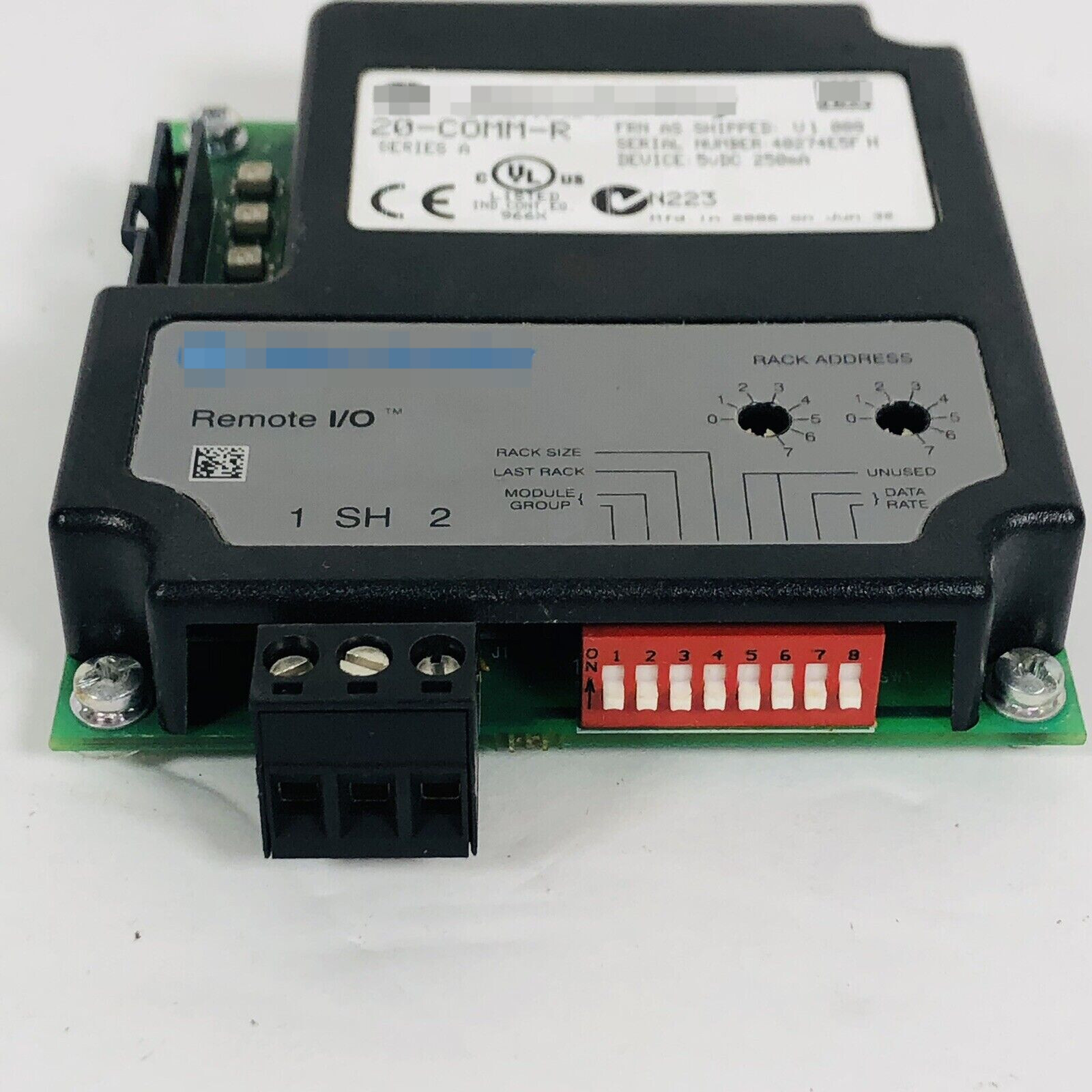 20-COMM-R /A PowerFlex Remote I/O Communication Adapter | eBay