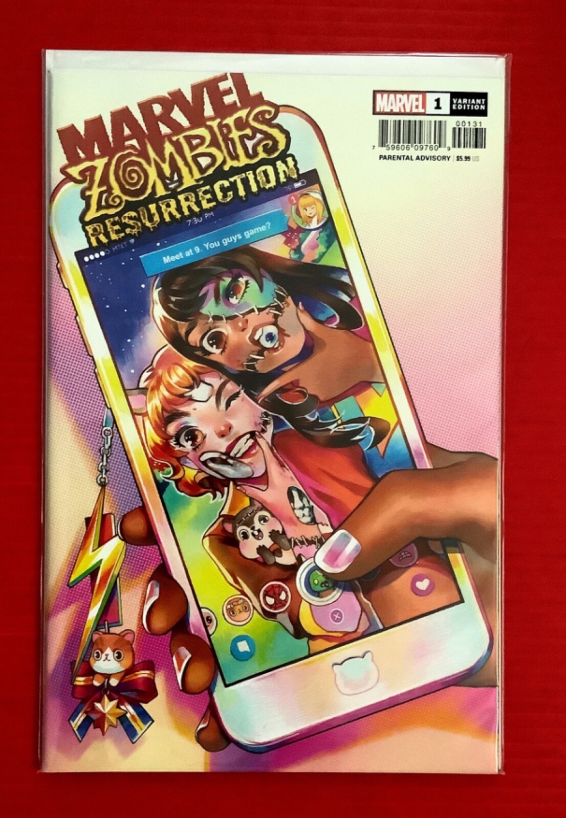 MARVEL ZOMBIES RESURRECTION #1 SQUIRREL GIRL VARIANT COVER NEAR MINT ...