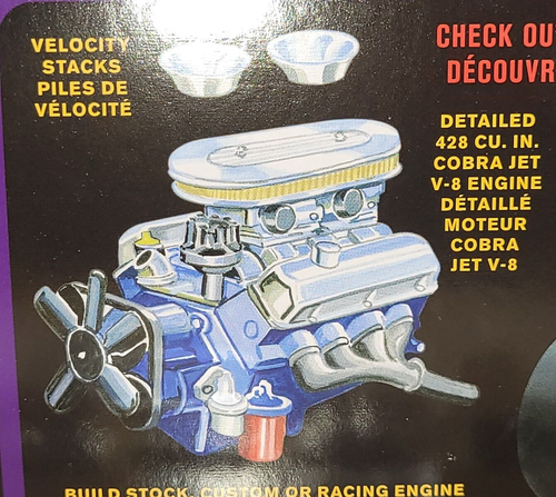 COBRA JET ENGINE 428 C.I. V-8 ENGINE BUILD STOCK,CUSTOM,RACING 1969 ...