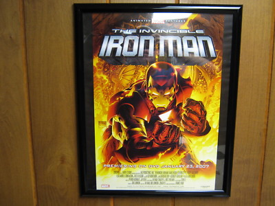 (Poster Only) Iron Man Movie Poster 17 x 21 The Invincible Iron Man ...