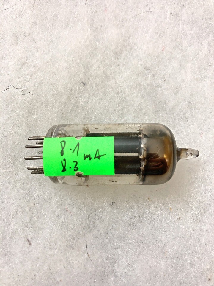Mullard 12AU7 ECC82 1953 Square getter Long Welded Plates, Used Good ...