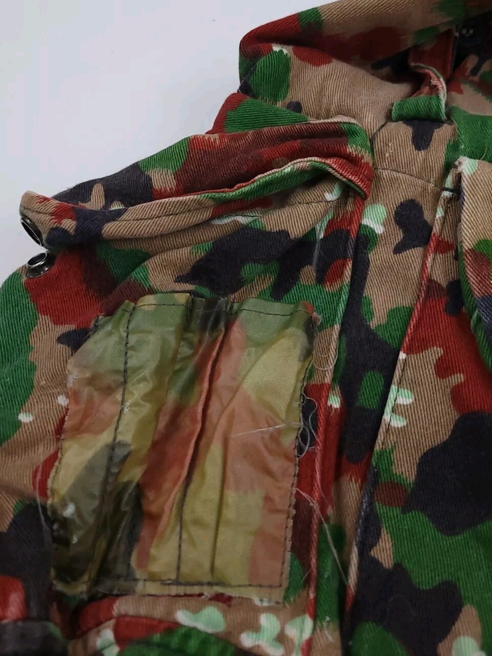 Vintage Swiss Army Camouflage Cargo Tech Military Jac… - Gem