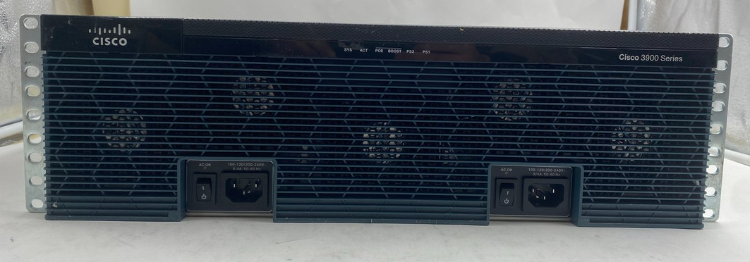 CISCO 3945 CISCO3945-CHASSIS V02 INTEGRATED SERVICES ROUTER 2* VWIC3 ...