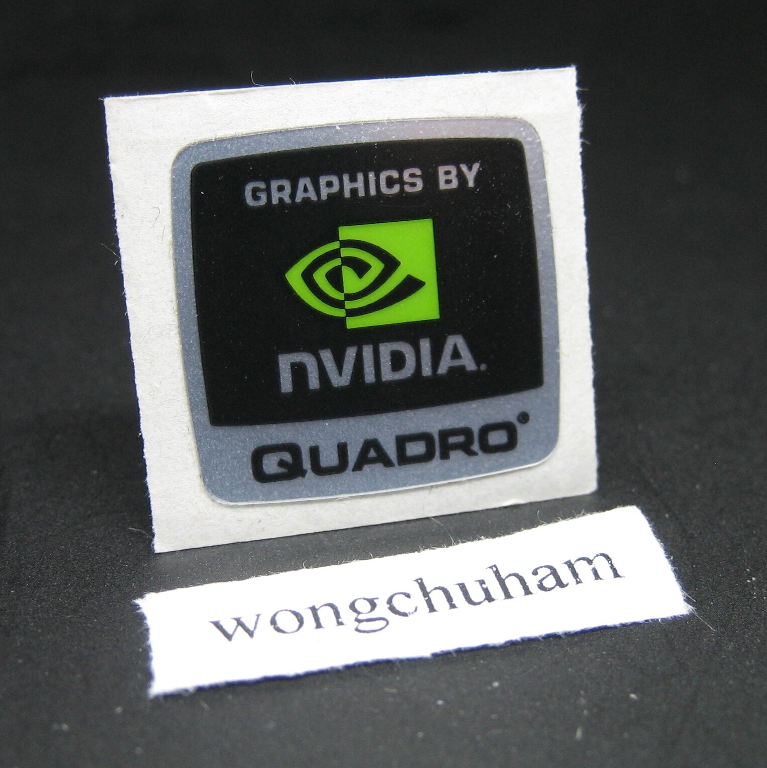 PC Notebook Sticker - Nvidia Quadro Sticker 18mm x 18mm #202211221130 ...