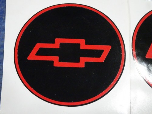 CHEVY TRUCK RIM CENTER CAP DECAL EMBLEM STICKER 2.5" SET OF 4 | eBay