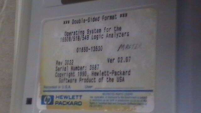 HP 1650B/1651B Logiac Analyzers Front-Panel Operation Reference ...