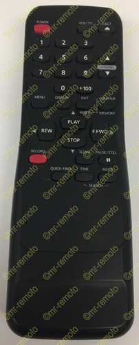 FUNAI SYMPHONIC Remote Control for VCR Model F2840L F2860L SF2865 ...