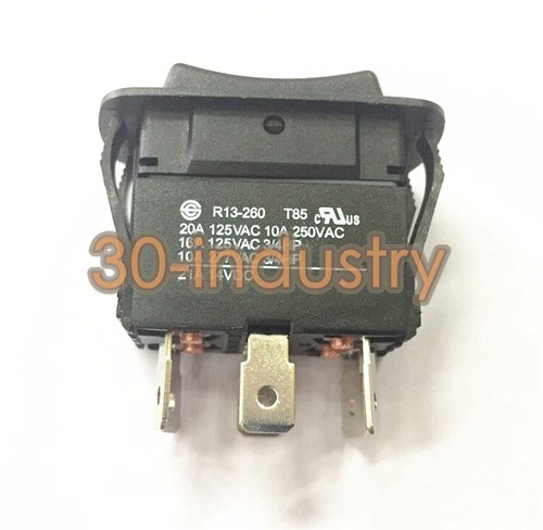 1PCS For 6 pins 3 positions Rocker Switch R13-260 20A 125VAC ...