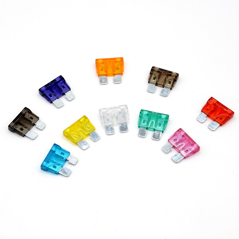 110pcs 2-35 Amp Kit Car SUV Mini Low Profile Blade Fuses Box Mould Fuse ...