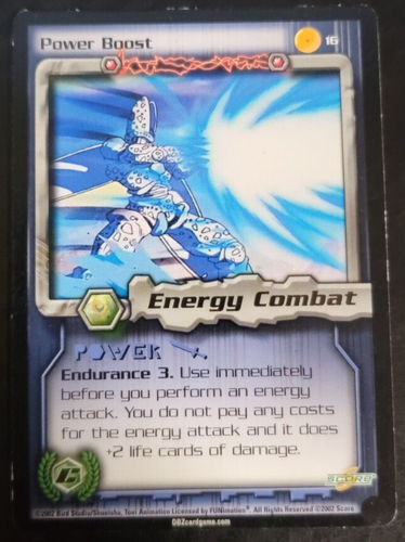 Dragonball Z - TCG - Power Boost #16 | eBay