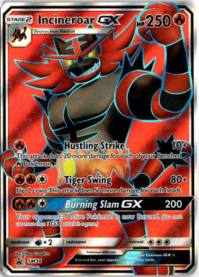 Incineroar GX SM38 Pokemon Sun & Moon Promo LP | eBay