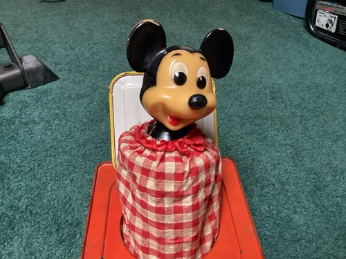 Vintage Mickey Mouse Jack In The Box | eBay