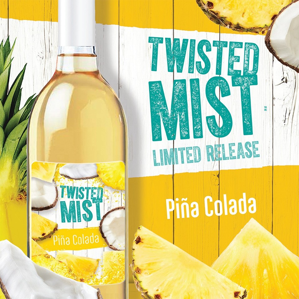 Twisted Mist Piña Colada 6L Wine Ingredient Kit (Limited Release) | eBay