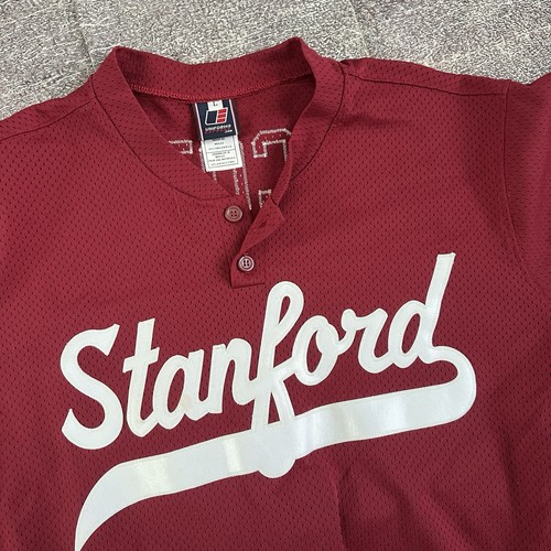 Mens Vintage Stanford Cardinals Matt Scott Team Issued Baseball Home ...