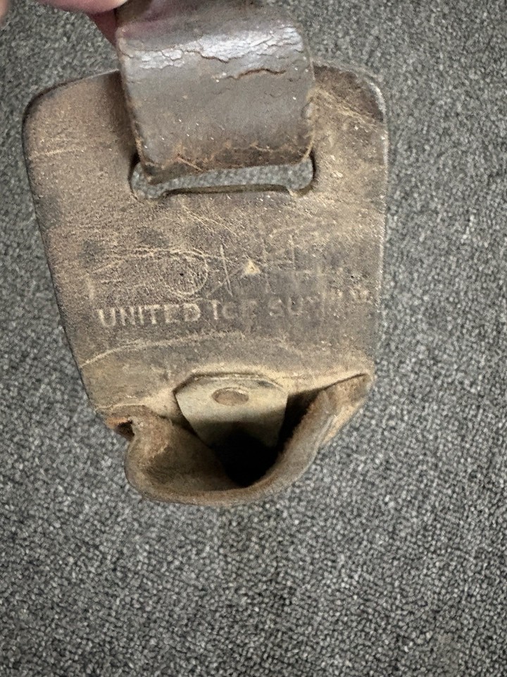 Vintage leather united Ice Pick Sheath Brown Old No Pick Just Sheath ...