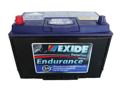 EXIDE ENDURANCE N70ZZMF Battery For Mazda BT50 Rangerover Diesel 87-92 ...