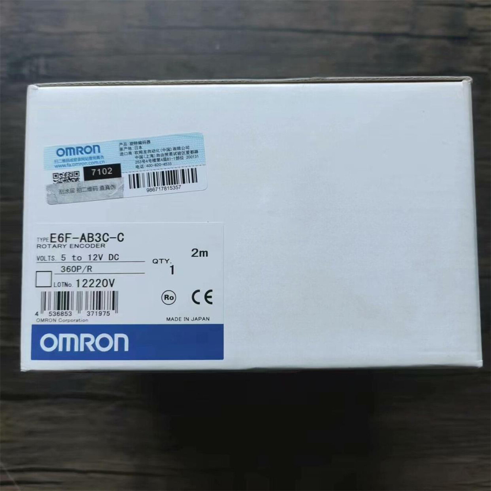 1PC NEW OMRON encoder E6F-AB3C-C 360P/R One year warranty | eBay