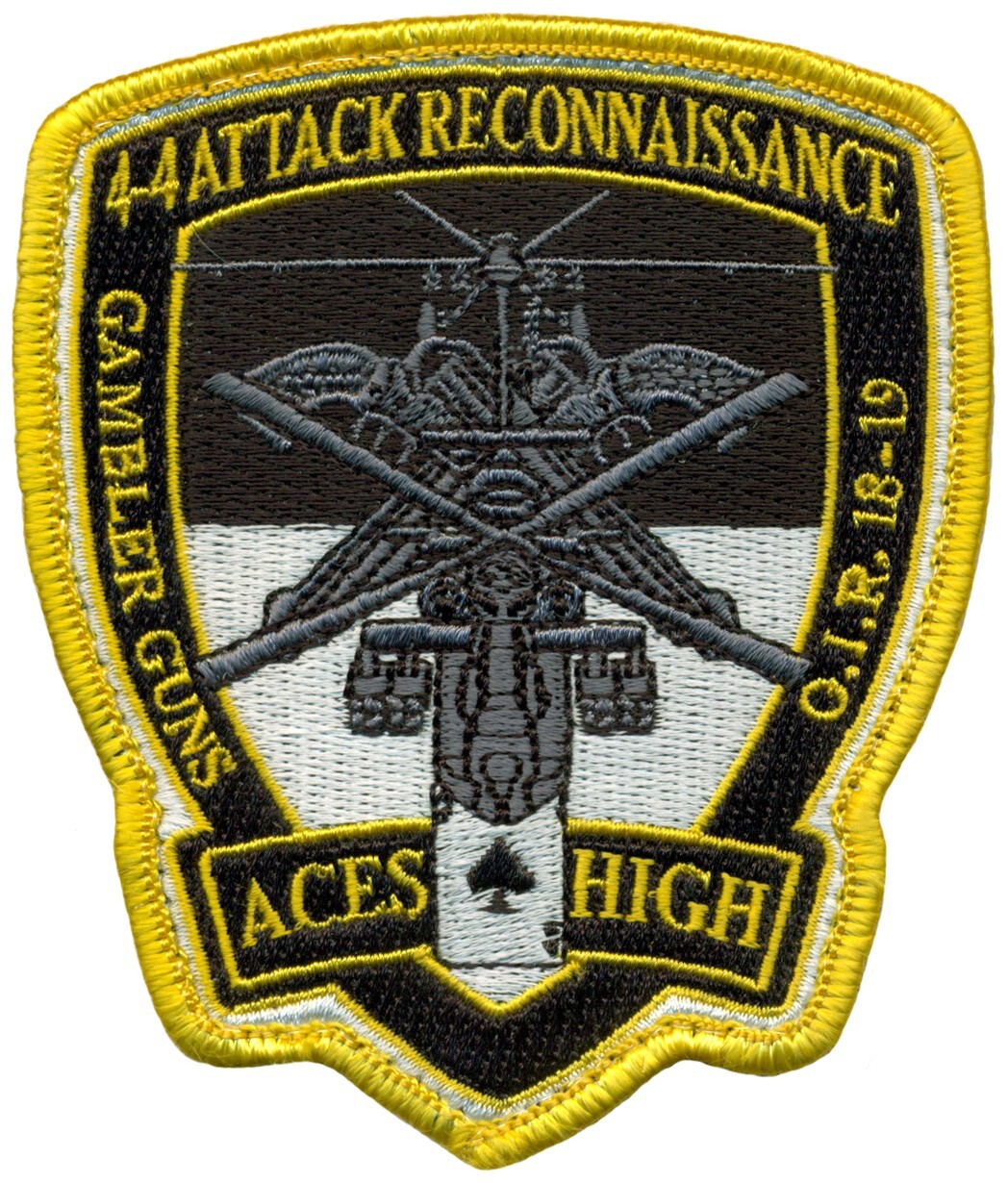 US ARMY 4th BATTALION 4th ATTACK RECONNAISSANCE BATTALION OIR 18-19 ...