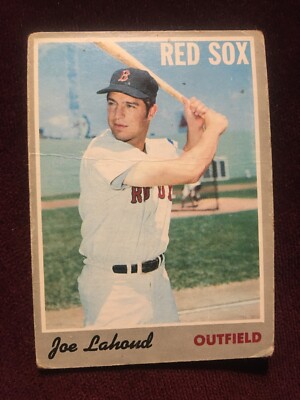 1970 Topps #78 Red Sox Joe Lahoud Baseball Card b | eBay
