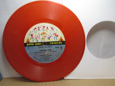 Old 78 RPM Children's Record - Peter Pan PP-206 - Counting Song ...