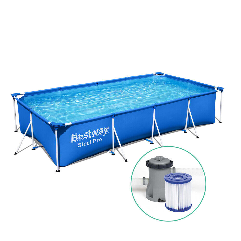 Bestway Swimming Pool 4M Above Ground Pool - Blue for sale online ...