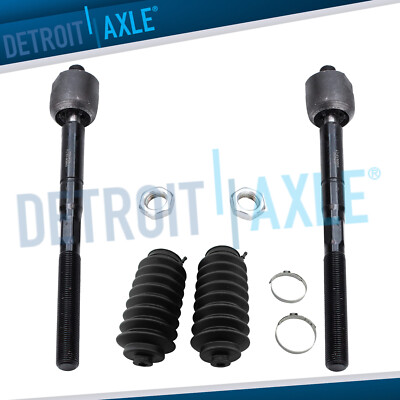 Inner Tie Rod Ends & Boots + Bellows w/Locking C-Clamps for Toyota ...
