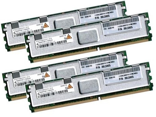 4x2GB 8GB IBM IntelliStation Z Pro 9228 667Mhz FBDIMM DDR2 ...