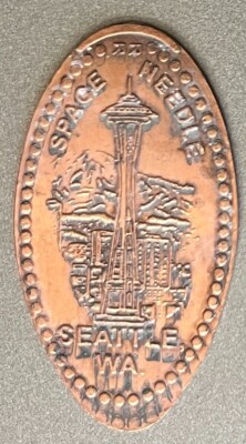 Elongated Penny - Space Needle Seattle WA | eBay