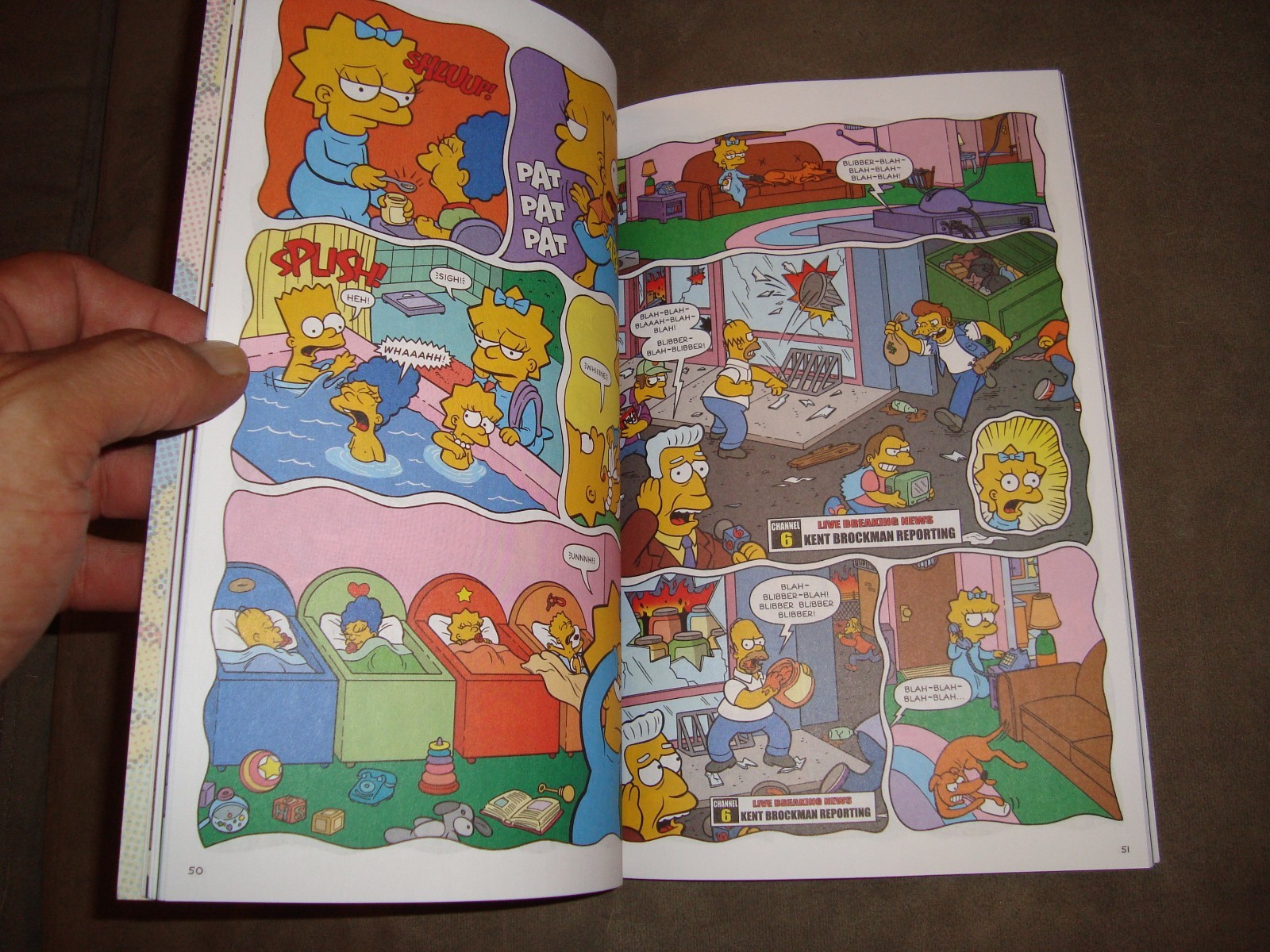 Simpsons Big Brilliant Book of Bart Simpson Matt Groening Comic Book ...