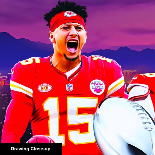 Kansas City Chiefs Super Bowl drawing - POSTER OR CANVAS | eBay