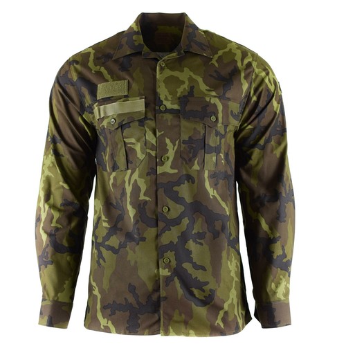 Genuine Czech army shirt Woodland camo vz 95 field uniform military ...